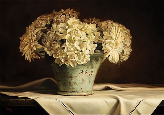Polzin Kyle | HYDRANGEAS AND GERBERS (1996) | MutualArt