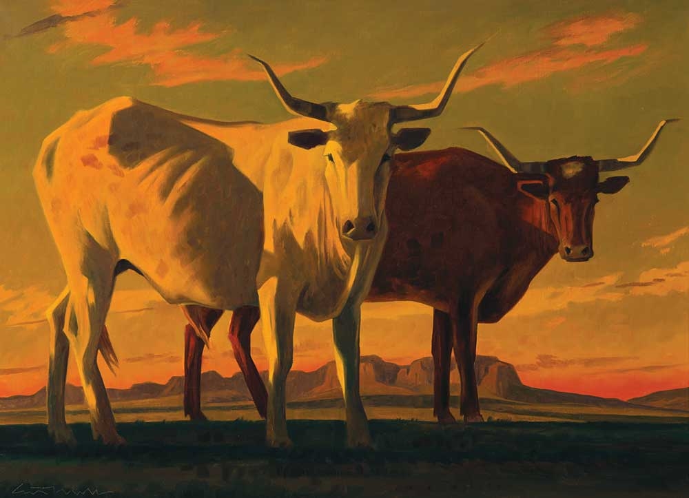 Ed Mell | Storm and Desert Wash (2007) | MutualArt