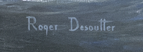 Roger Charles Desoutter | The ship Aida escorted by a tugboat | MutualArt