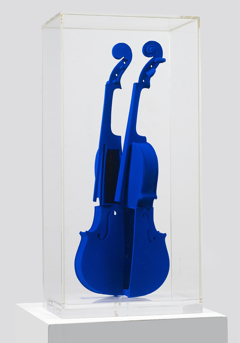 Fernandez Arman | HOMMAGE A YVES KLEIN: 3 WORKS (1992) | MutualArt
