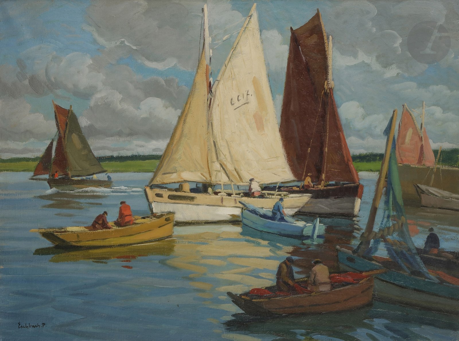 Paul André Jean Eschbach | Port de Concarneau | MutualArt