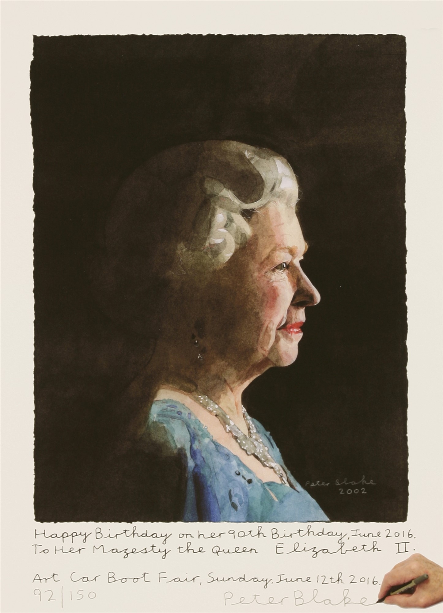 Peter Blake | QUEEN (2002) | MutualArt