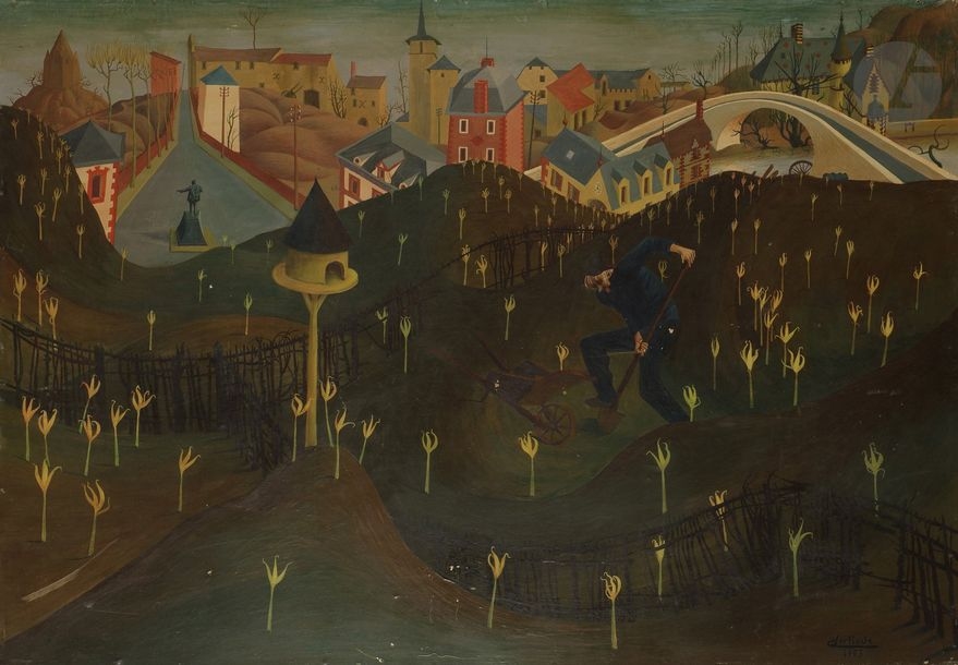 Claude Verlinde | Paysage féérique (1953) | MutualArt