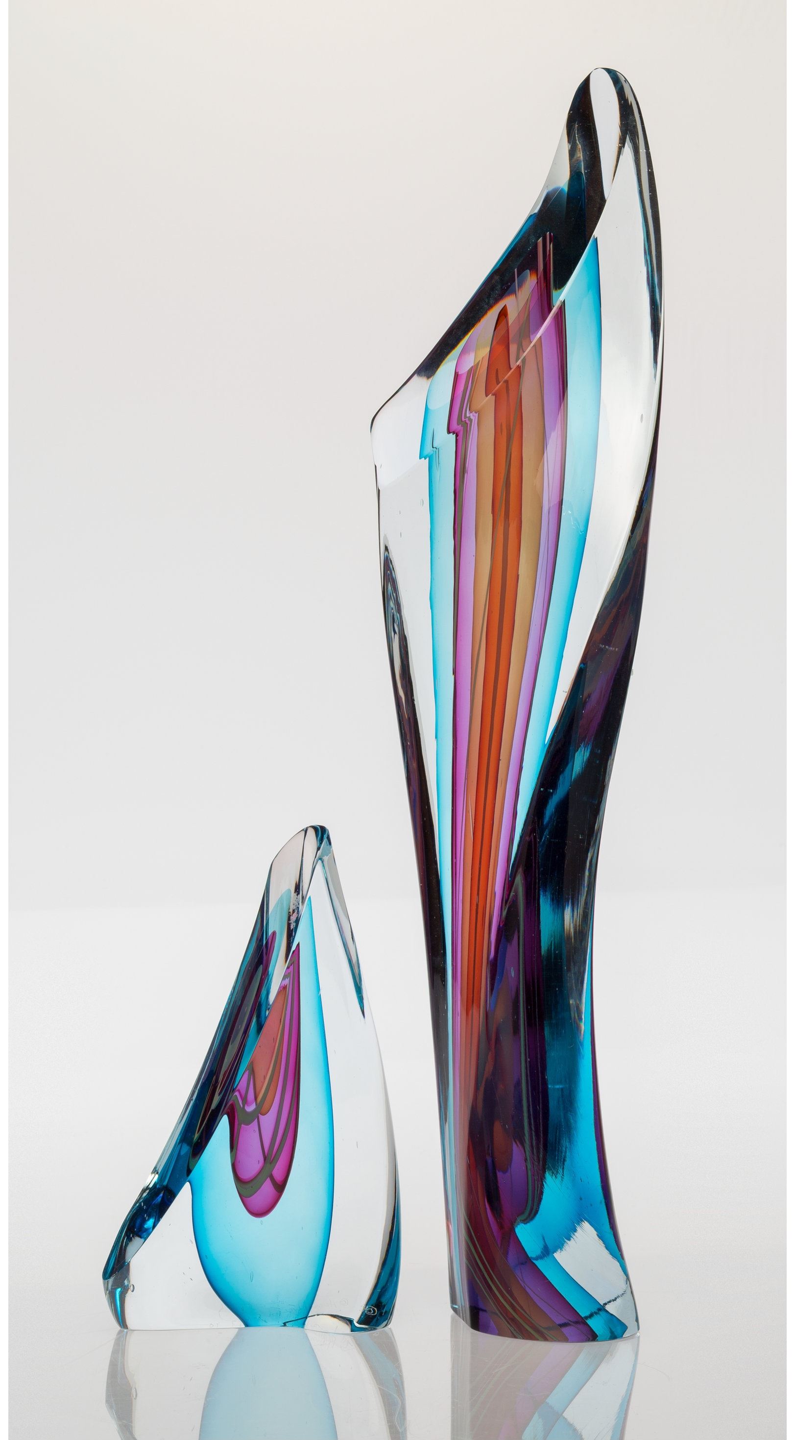 Harvey Littleton | Sliced Form (1987) | MutualArt