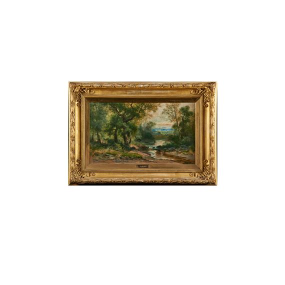 Christopher High Shearer | UNTITLED (LANDSCAPE WITH STREAM) (1906 ...