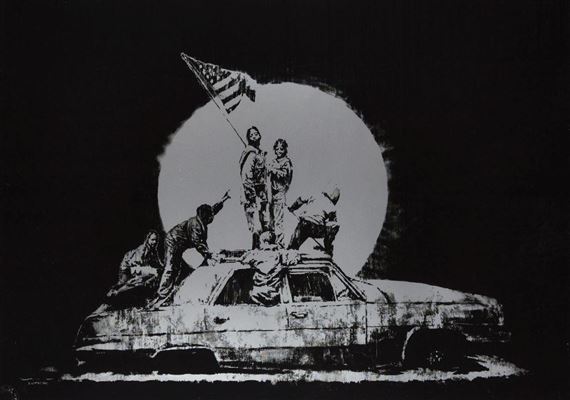 Banksy | Flag (2006) | MutualArt