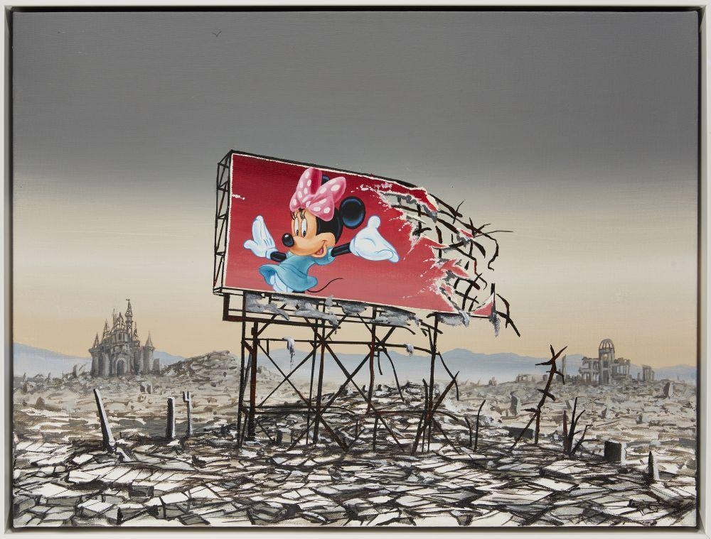 Jeff Gillette | Minnie Hiroshima Series 'Blue' #10 (2016) | MutualArt