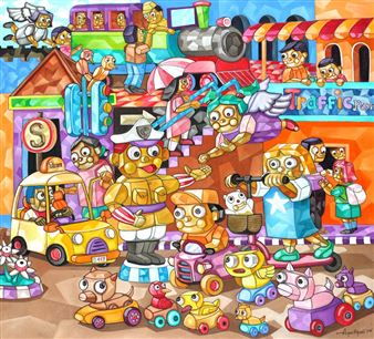 Agus Riyadi | 16 Artworks at Auction | MutualArt