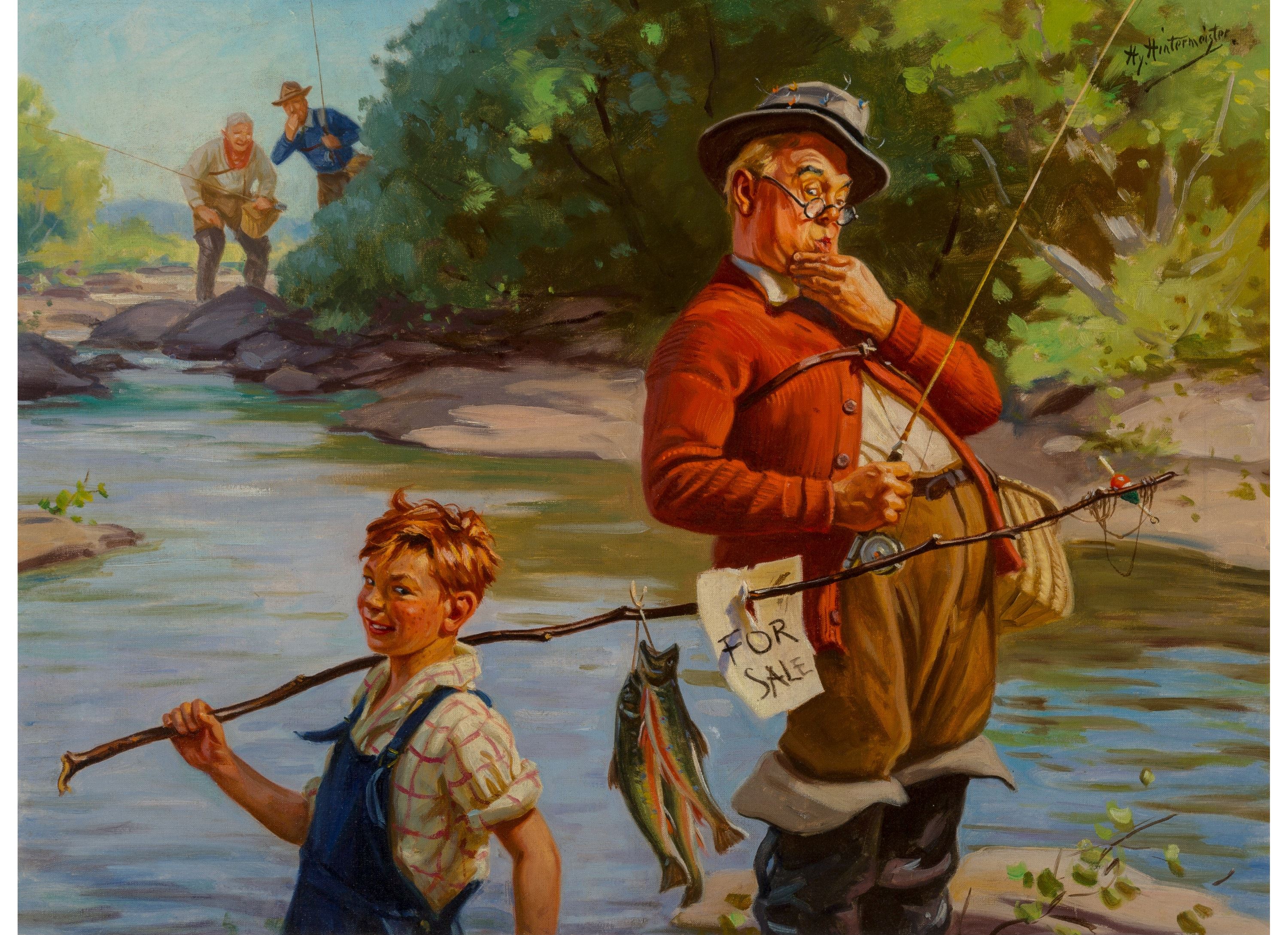 Hy Hintermeister | Fish For Sale | MutualArt