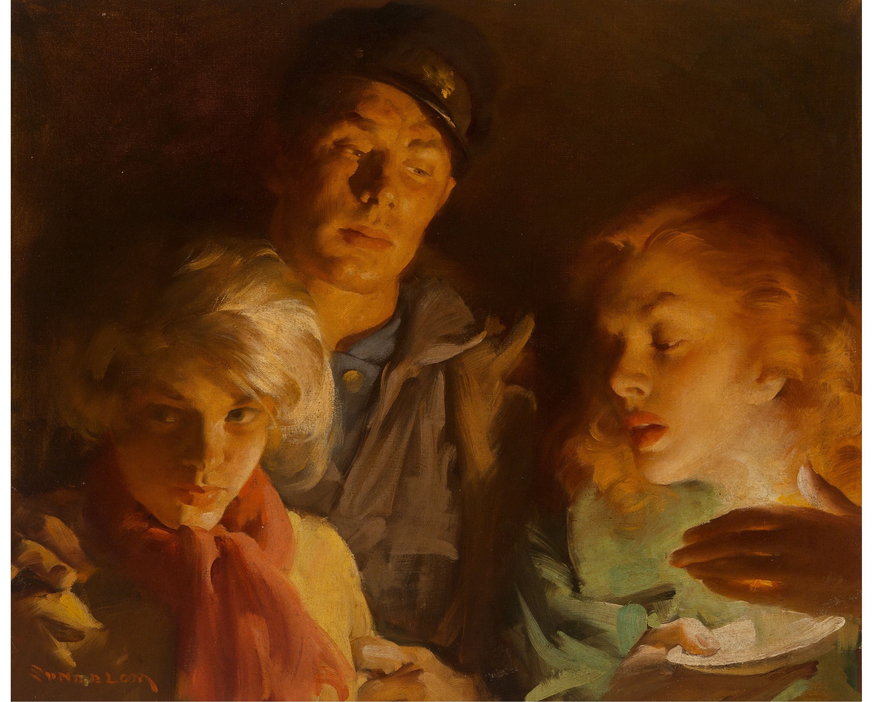 Haddon H. Sundblom | Candlelight Rendezvous | MutualArt