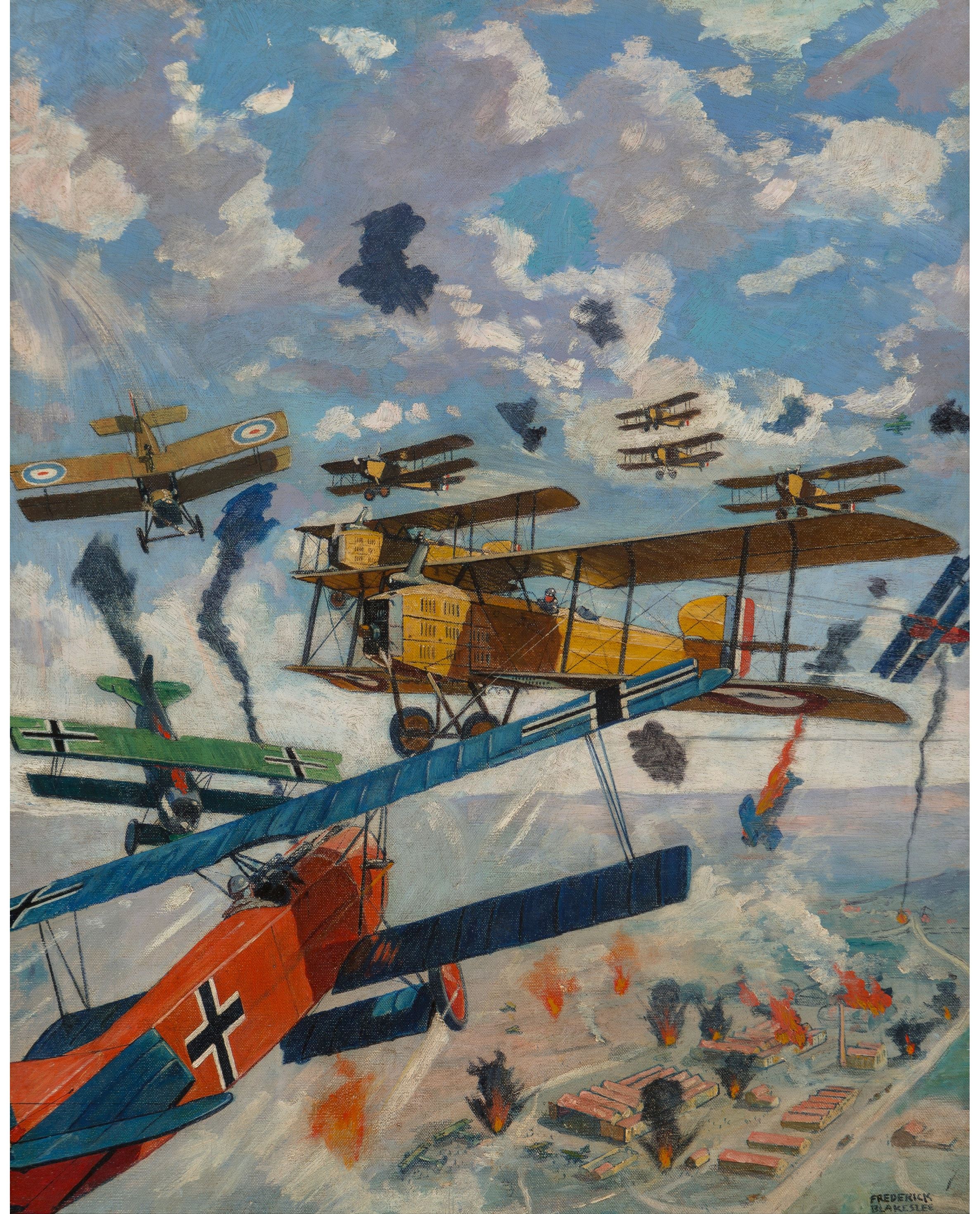 Frederick Blakeslee | The Red Tornado, Dare-Devil Aces pulp magazine ...