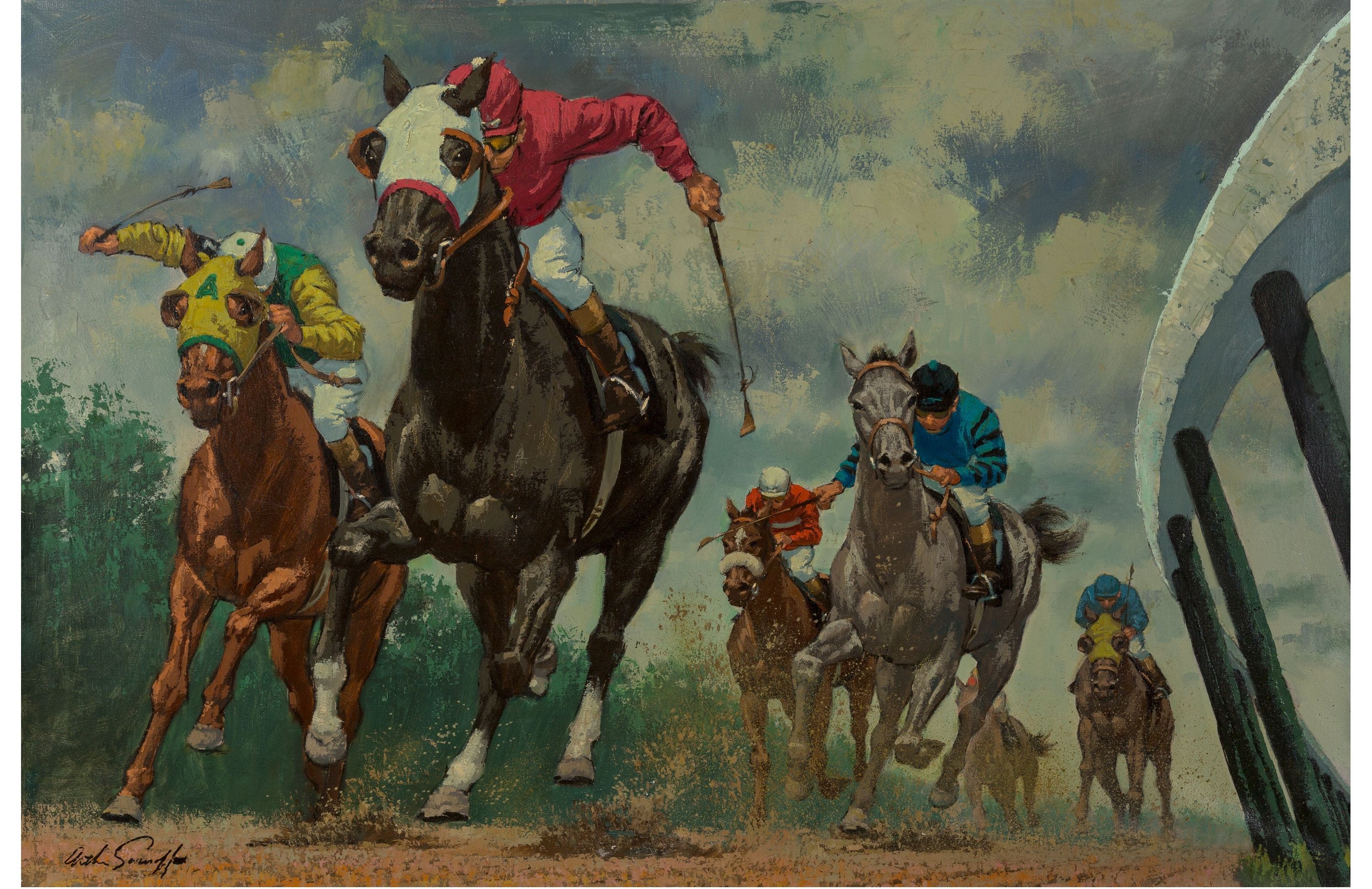 Arthur Saron Sarnoff | Rounding the Turn | MutualArt