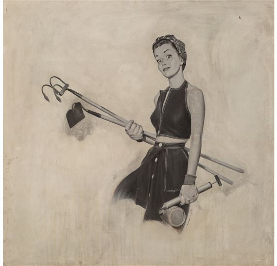 Robert G. Harris | Out to the Garden | MutualArt