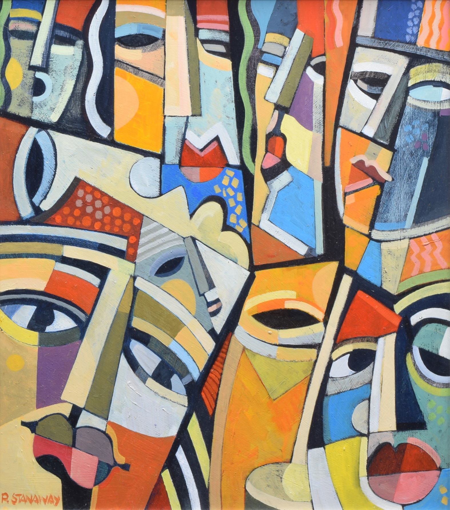 Peter Stanaway | Faces (2004) | MutualArt