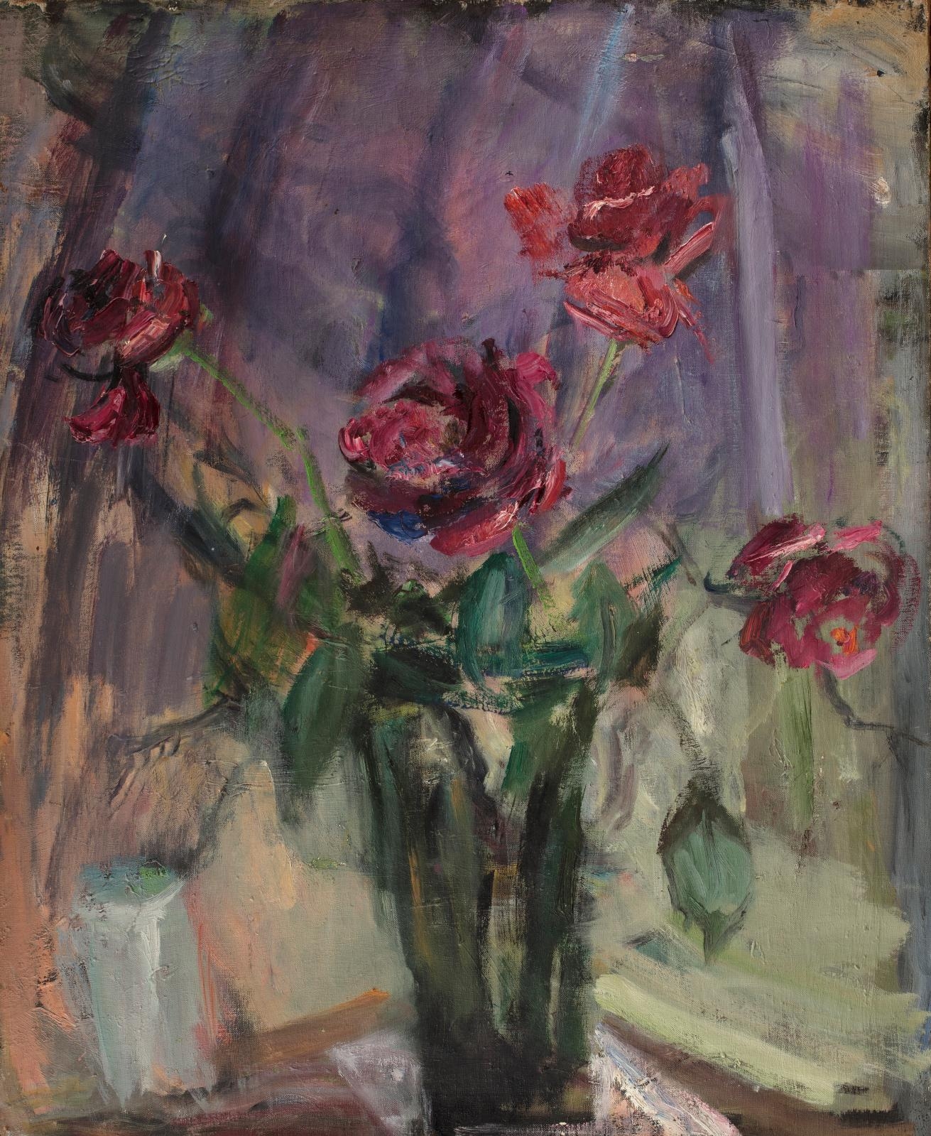Lou Albert-Lasard | Bouquet de roses | MutualArt