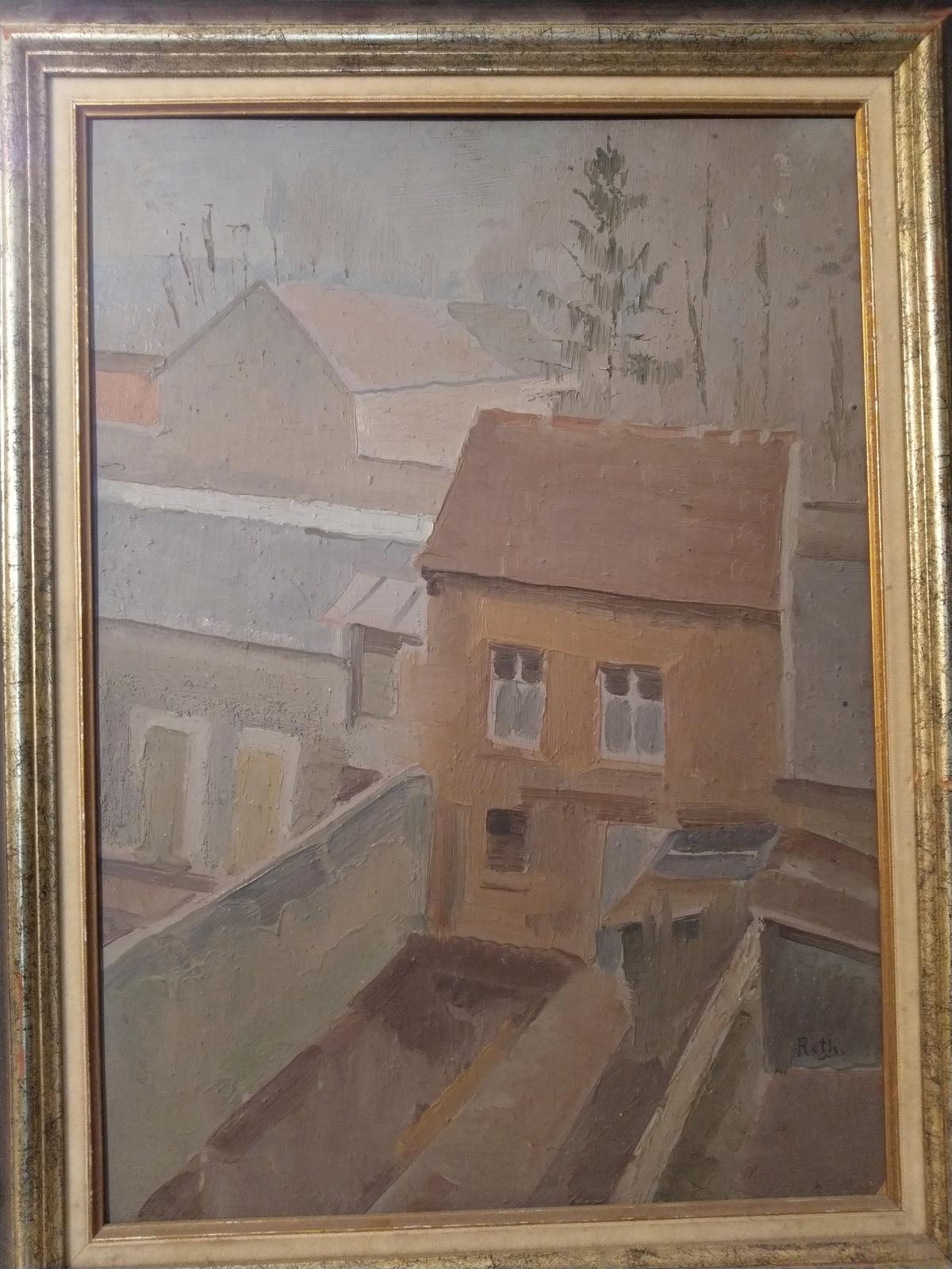 Alfred Reth | Vue d’une arrière-cour | MutualArt