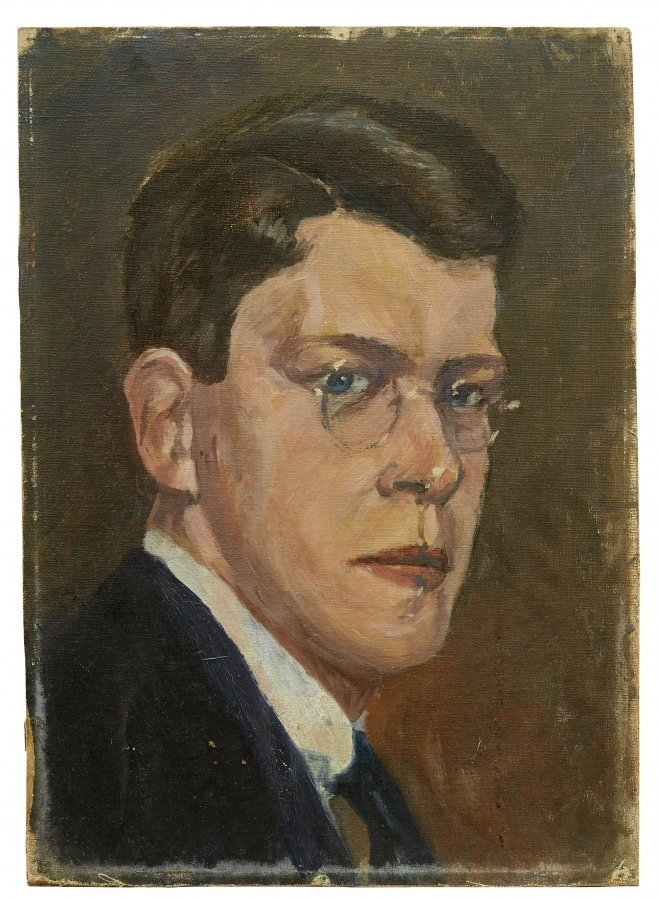 Torsten Jovinge | Självporträtt | MutualArt