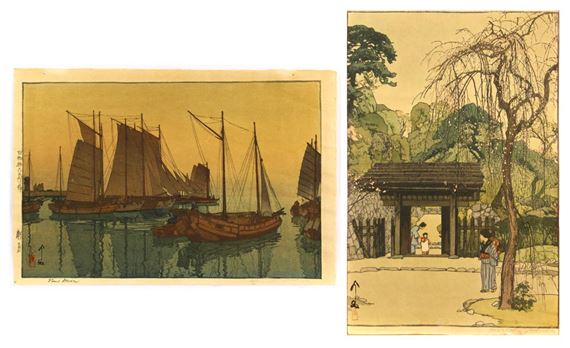 Hiroshi Yoshida | New Moon, Plum Gateway (1941) | MutualArt