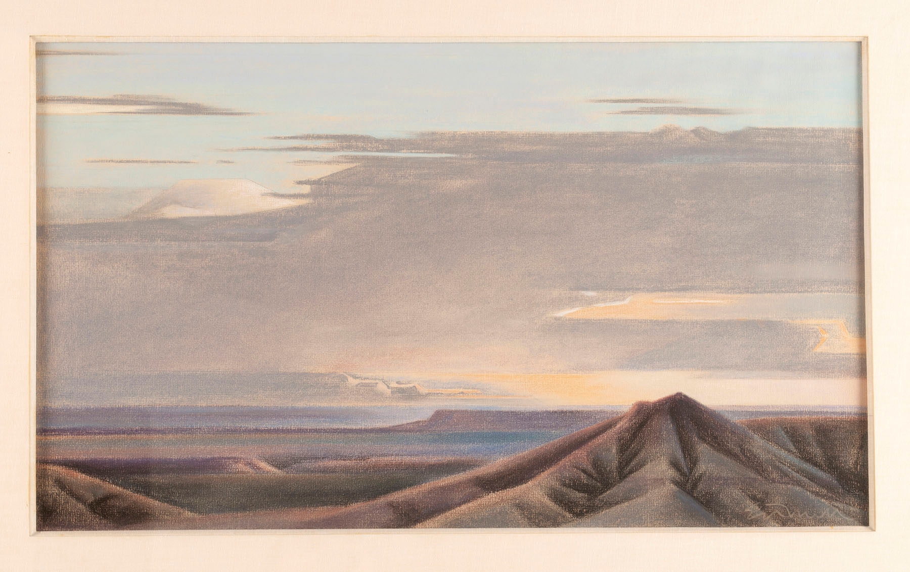 Ed Mell | Sunset Vista | MutualArt