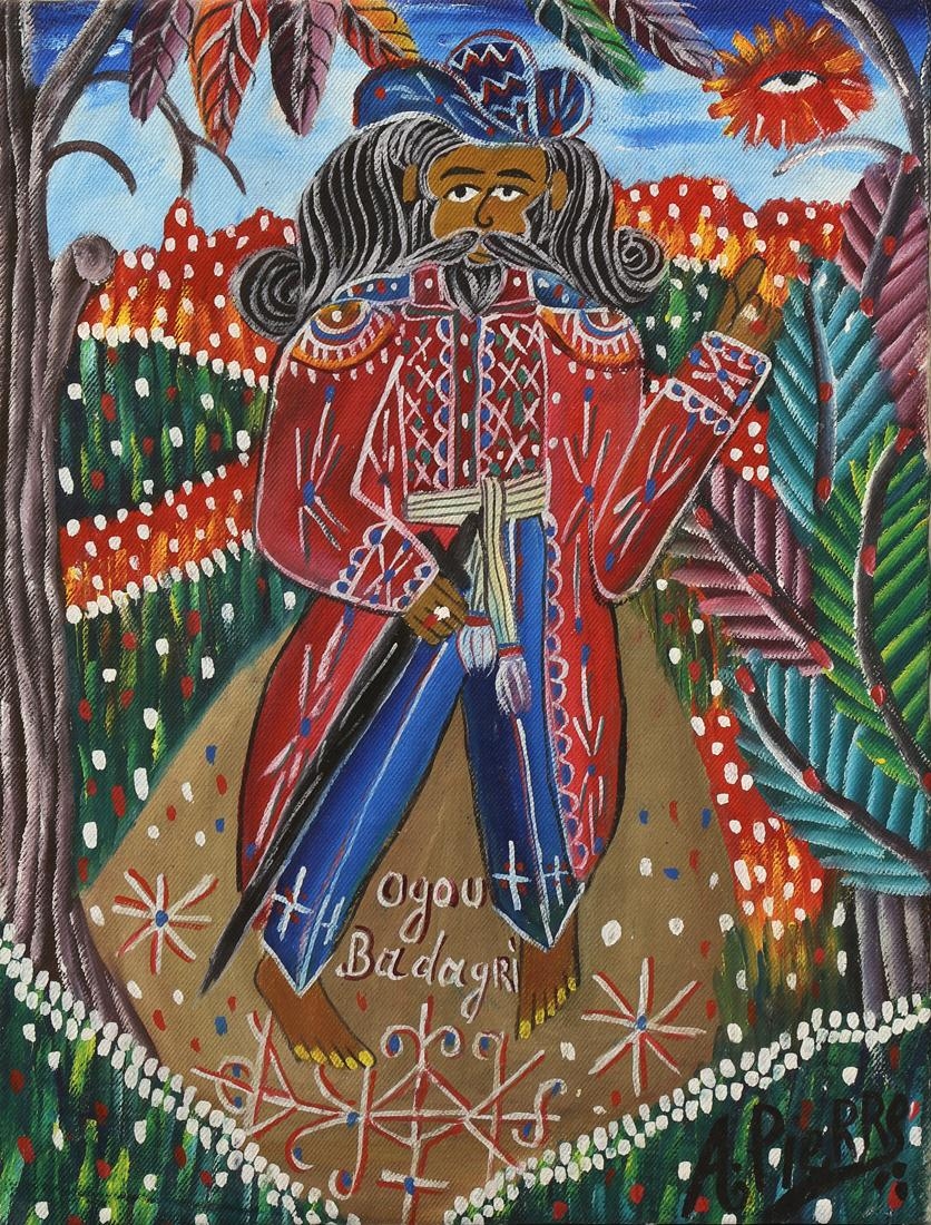 André Pierre | Ogou Badagri (God of War and Metal) | MutualArt