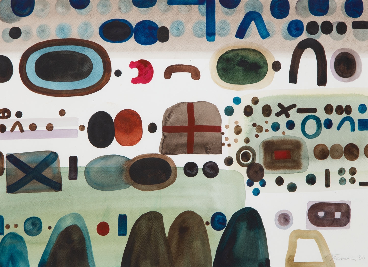 Jan Tarasin | A Record (1996) | MutualArt