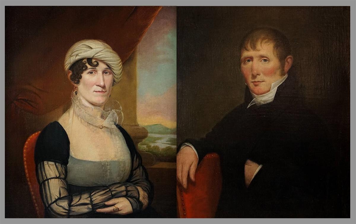 Raphaelle Peale | GEORGE SUMMERS (1768-1823) and LYDIA WRIGHT SUMMERS ...