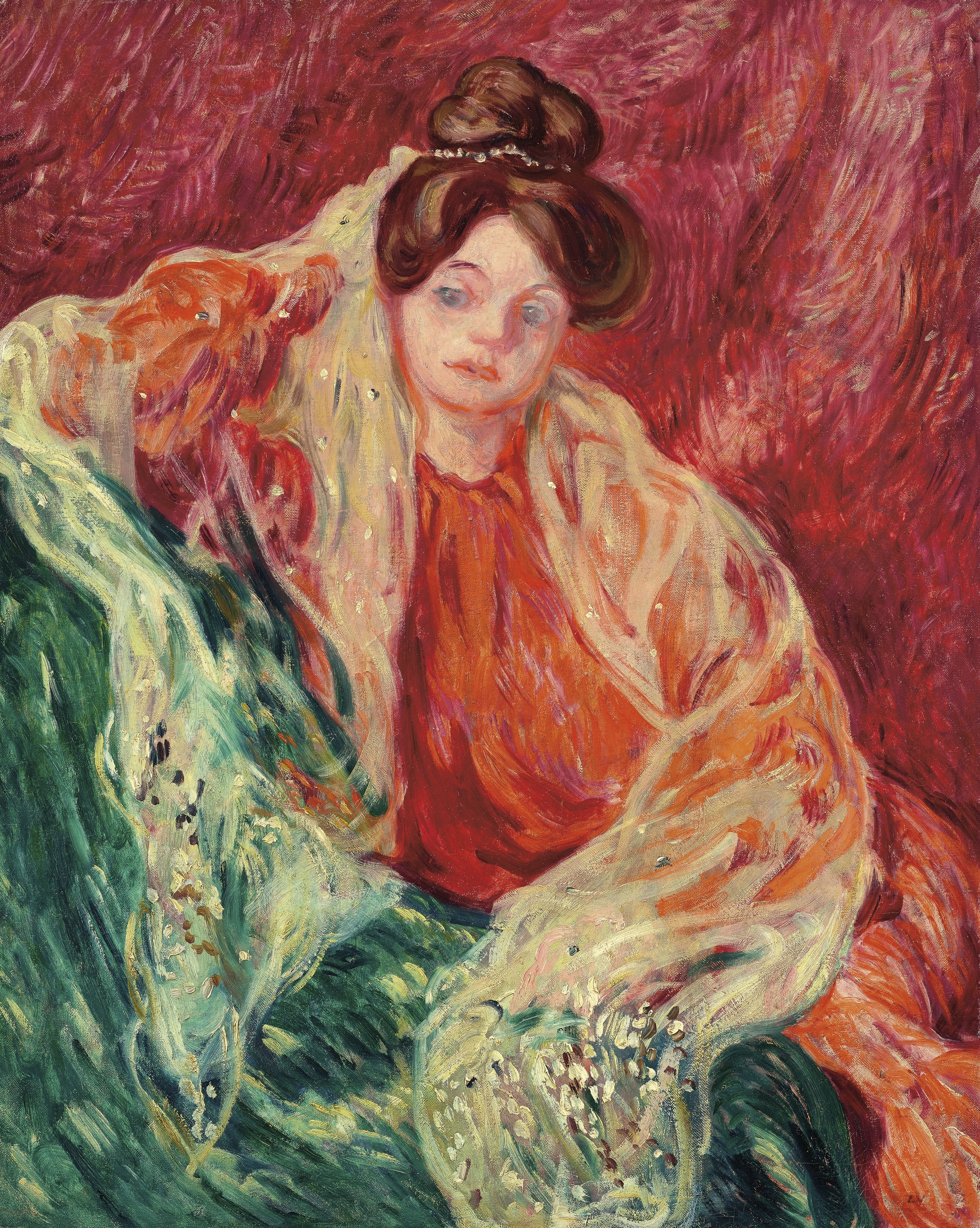 Louis Valtat | Portrait de Suzanne Valtat | MutualArt