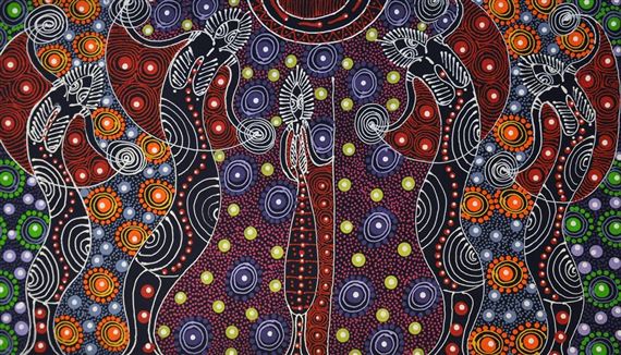 Coleen Wallace Nungari | LE REVE DES SOEURS / DREAMTIME SISTERS | MutualArt