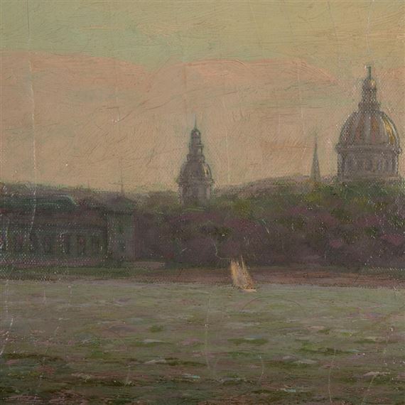 Charles A. Watson | Harbor Scene | MutualArt