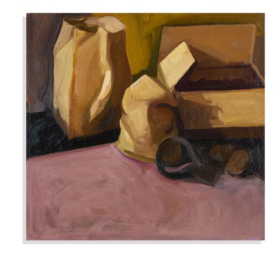 James Weeks | Still Life with Paper Bags | MutualArt