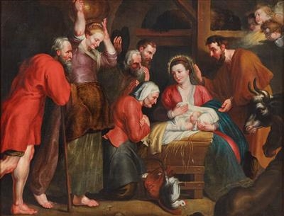 Peter Paul Rubens | The Adoration of the Shepherds (Circa 1640) | MutualArt