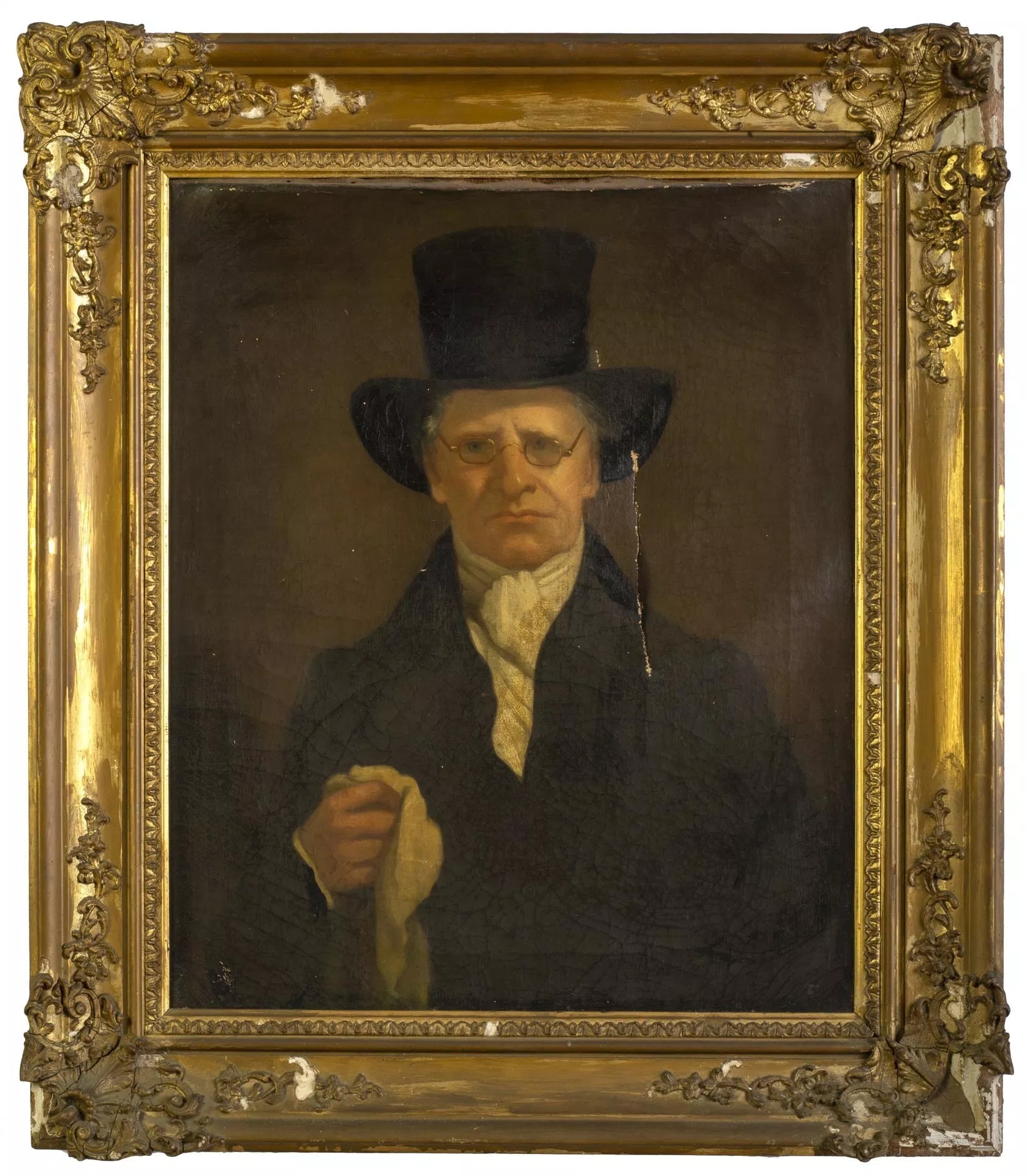 American School, 18th Century | PORTRAIT OF JUDGE ABRAHAM SHRIVER OF ...