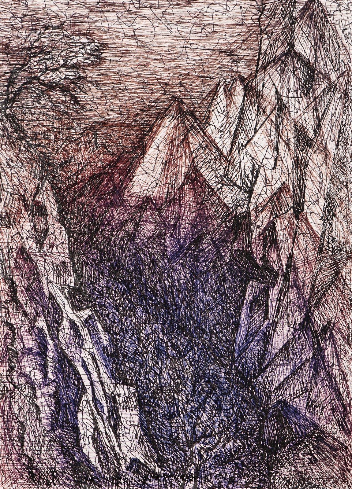 Stahly François | Hommage à Caspar David Friedrich (1992) | MutualArt
