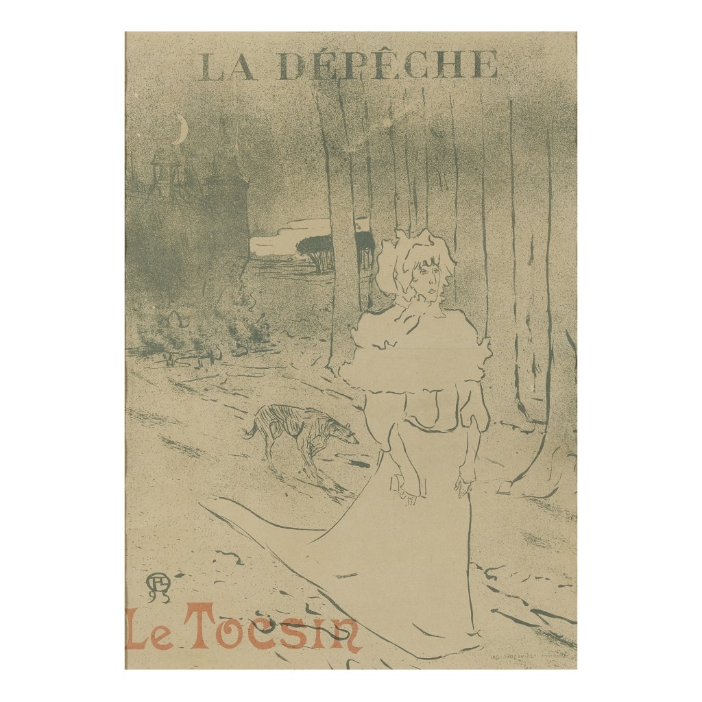 Henri de Toulouse-Lautrec | LE TOCSIN (D. 357; ADR. 143; W. P19) (1895 ...