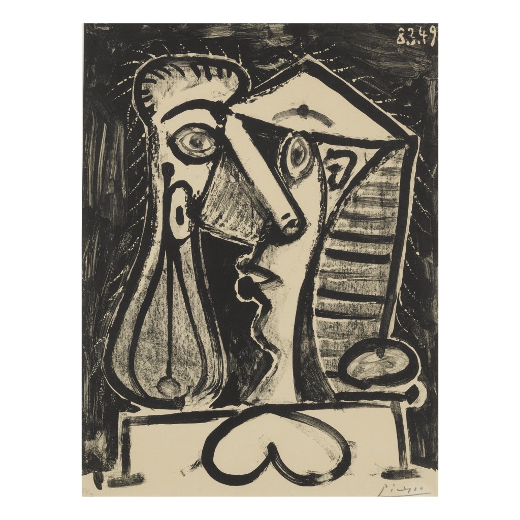 Pablo Picasso | FIGURE COMPOSÉE II (B. 597; MOURLOT 166) (1949) | MutualArt