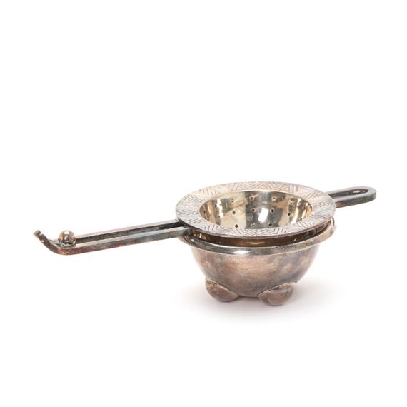 Karl Gustav Hansen | Sterling silver tea strainer with base (1957 ...
