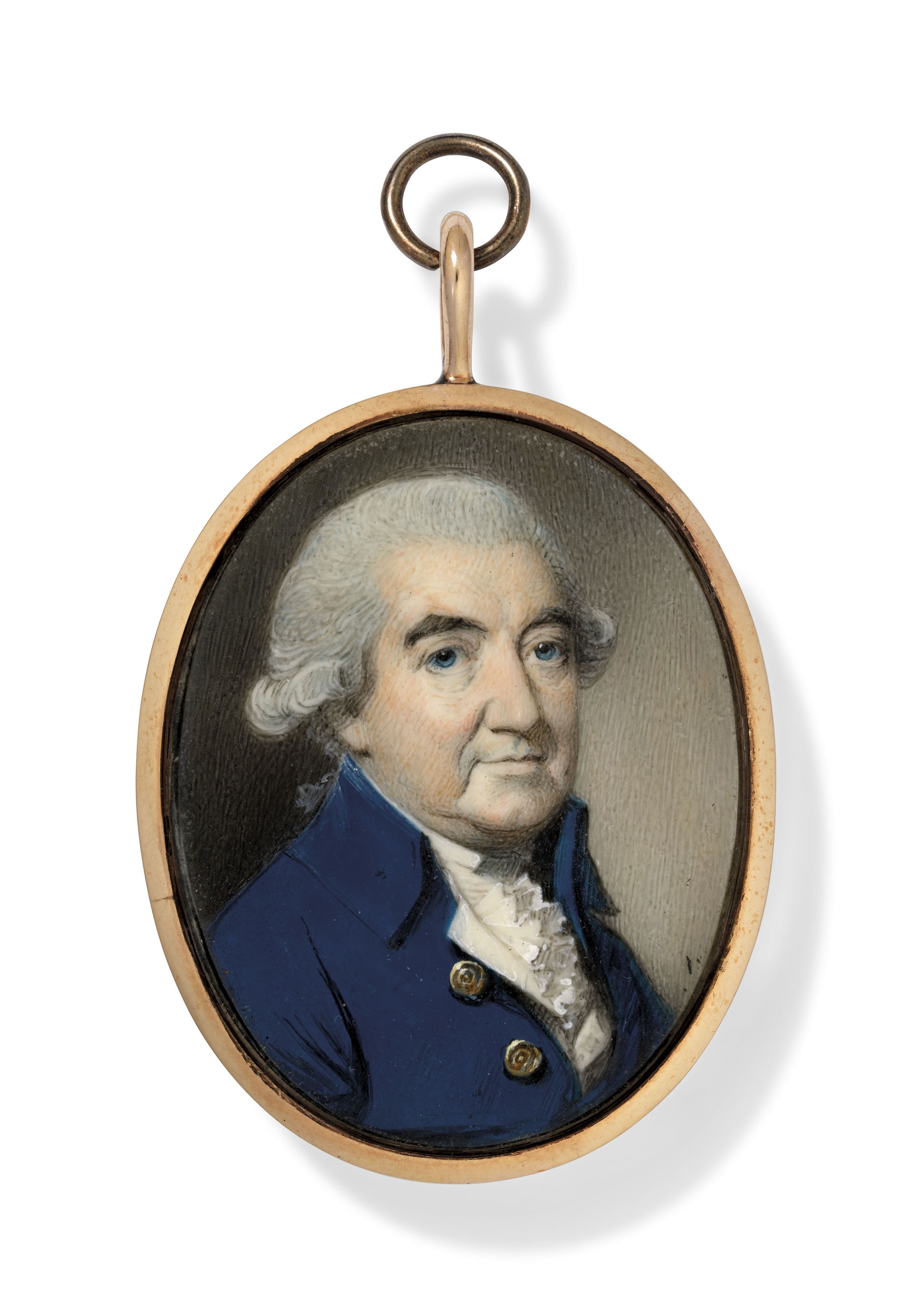 George Engleheart | A gentleman in blue coat | MutualArt