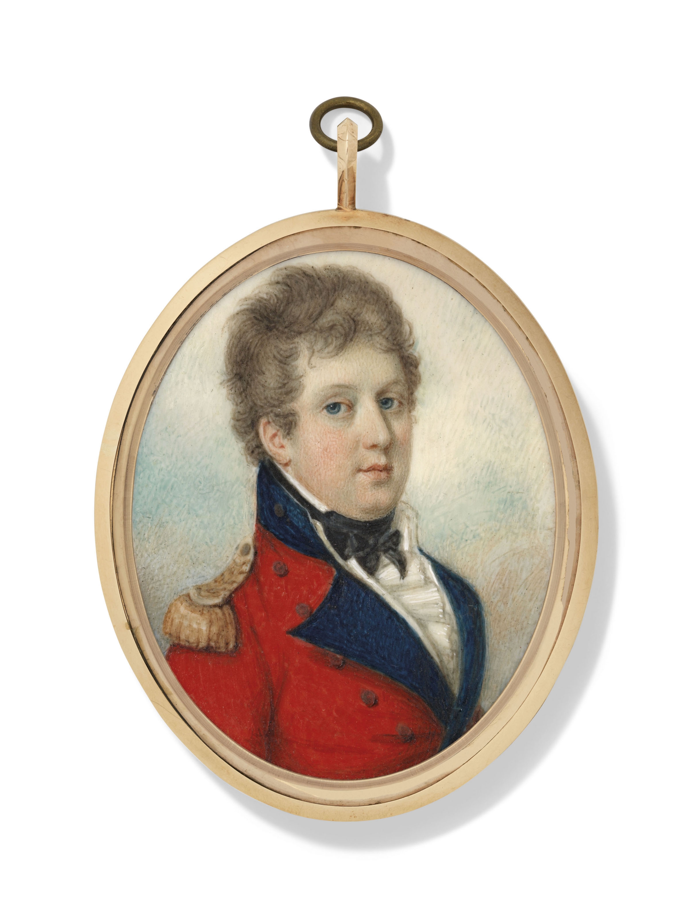 Henry Jacob Burch Jr. | An Army officer in uniform | MutualArt