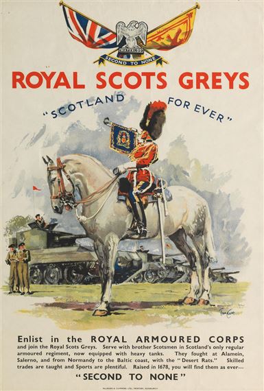 Tom Curr | Royal Scots Greys Scotland Forever | MutualArt
