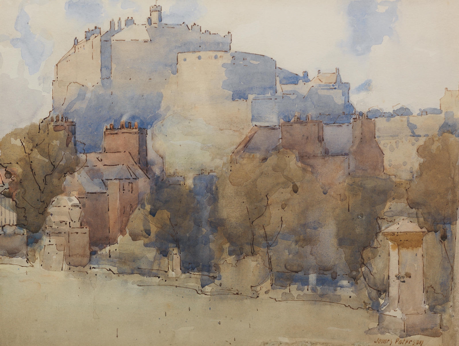 James Paterson | Edinburgh Castle | MutualArt