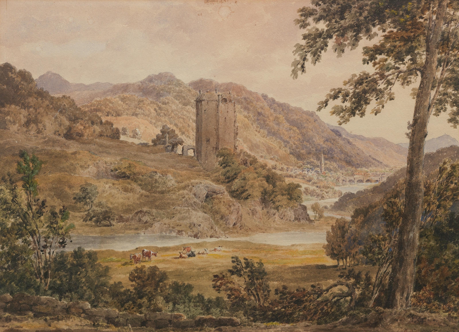William Henry Nutter | Neidpath Castle | MutualArt