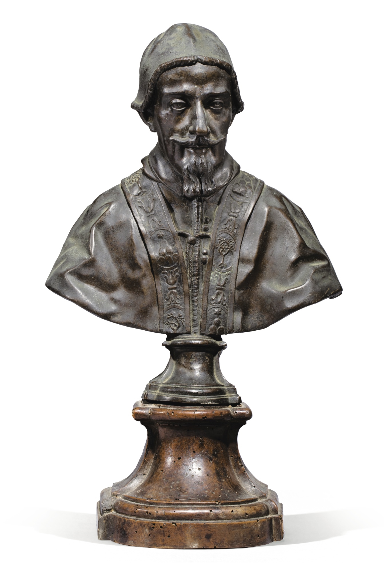 Melchiorre Caffà | Bust of pope Alexander VII Chigi | MutualArt