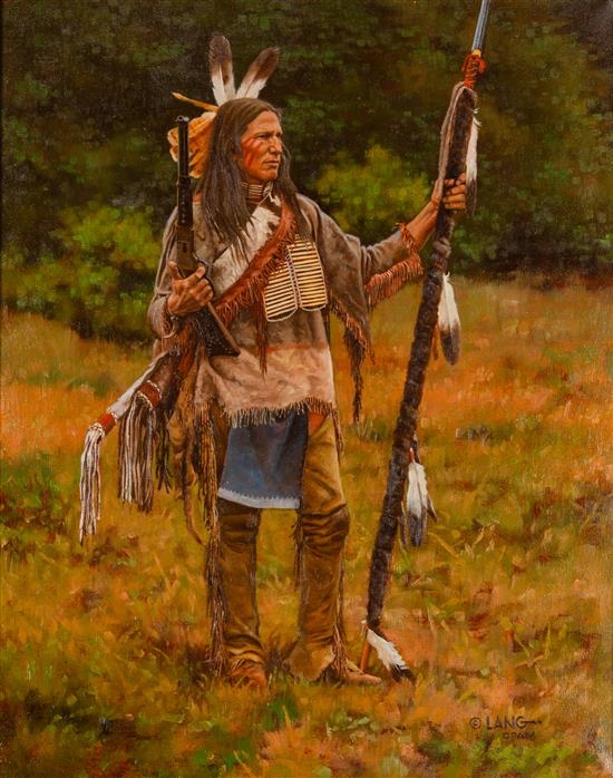 Steven Lang | Rifle and Lance | MutualArt