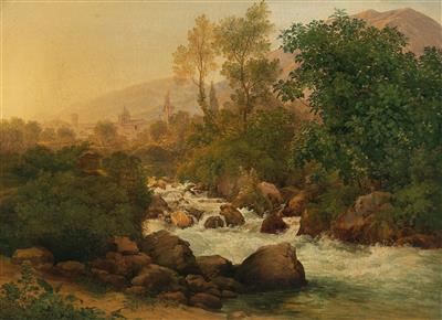 Joseph Rebell | La Cascate di Piedemonte | MutualArt