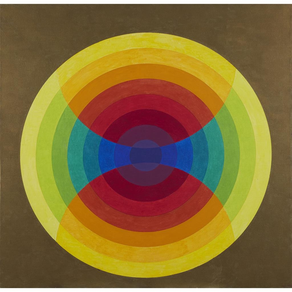 Herbert Bayer | CHROMATIC INTERSECTION (1969) | MutualArt