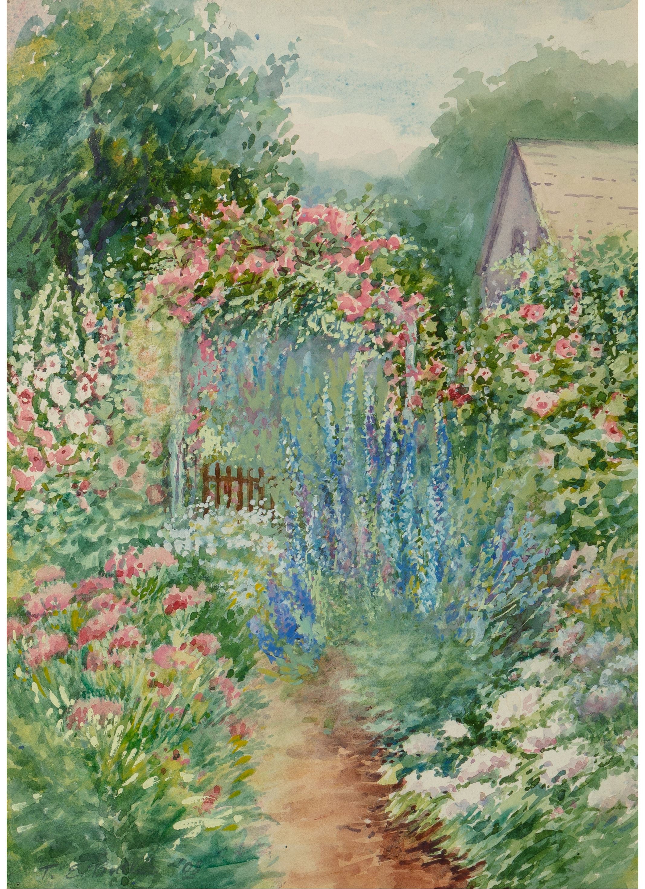 Theodore Earl Butler Paintings Signature