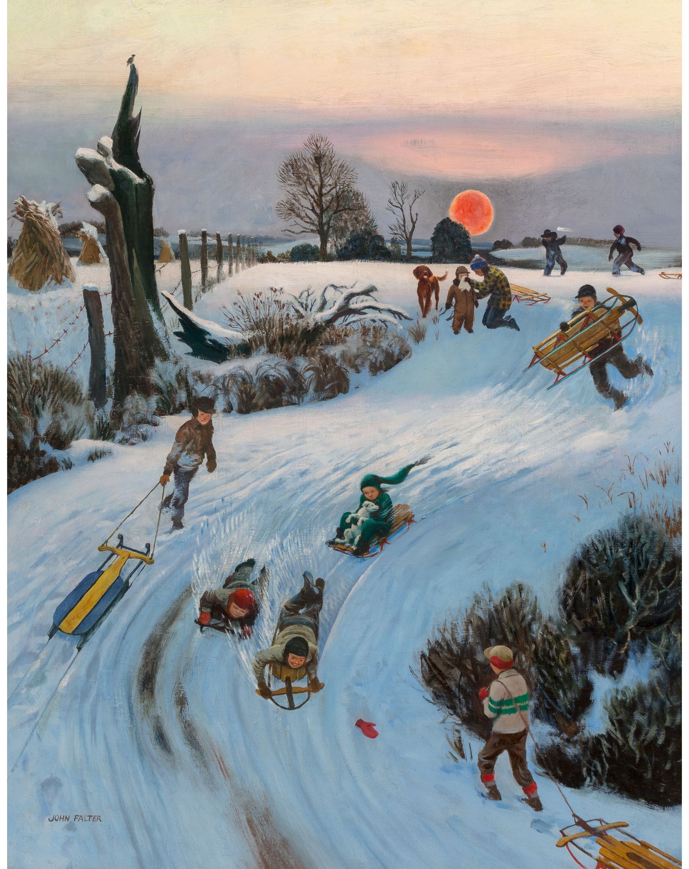 John Falter | Strictly Off the Record (1942) | MutualArt