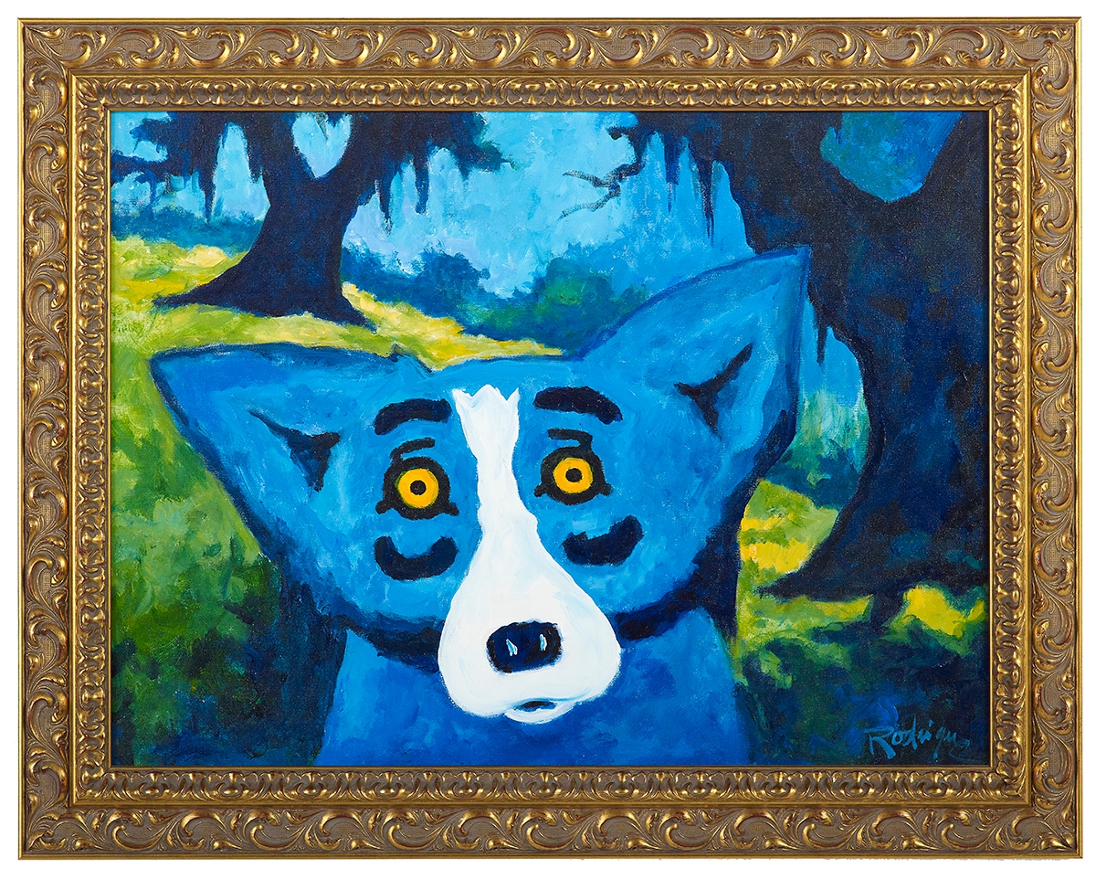 George Rodrigue | Midnight in LaPlace (Circa 2007) | MutualArt