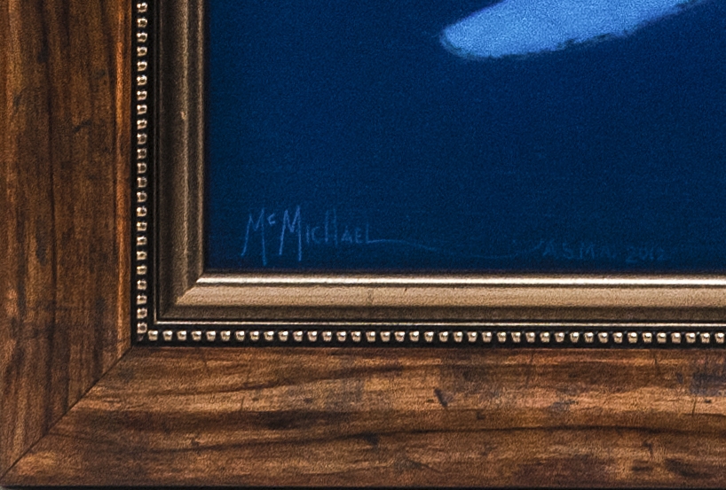 Don McMichael | Silent Running, depicting a pair of humpback whales | MutualArt