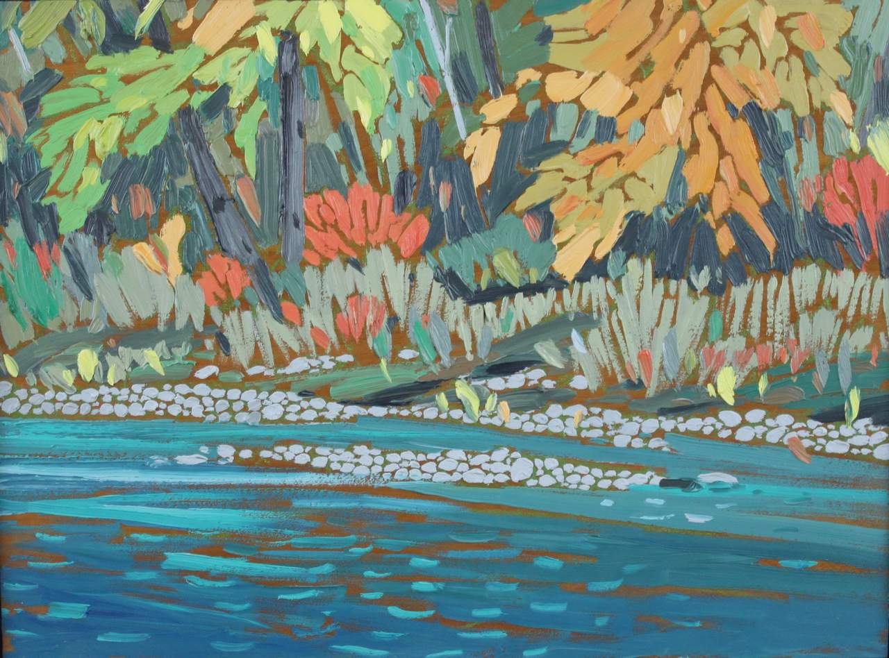 Ted Godwin | Dogwood and poplar (1990) | MutualArt